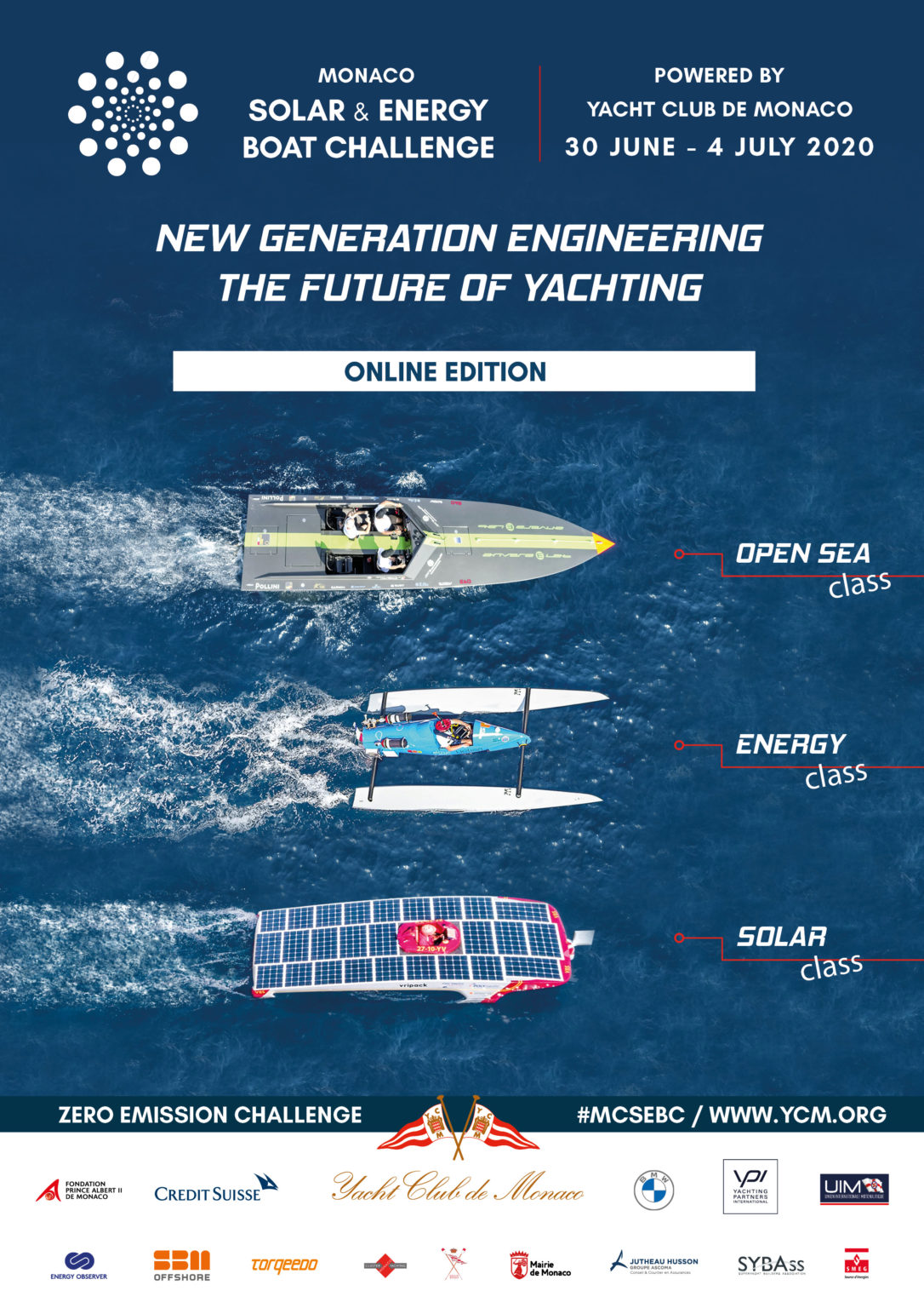 Monaco Solar & Energy Boat Challenge si reinventano