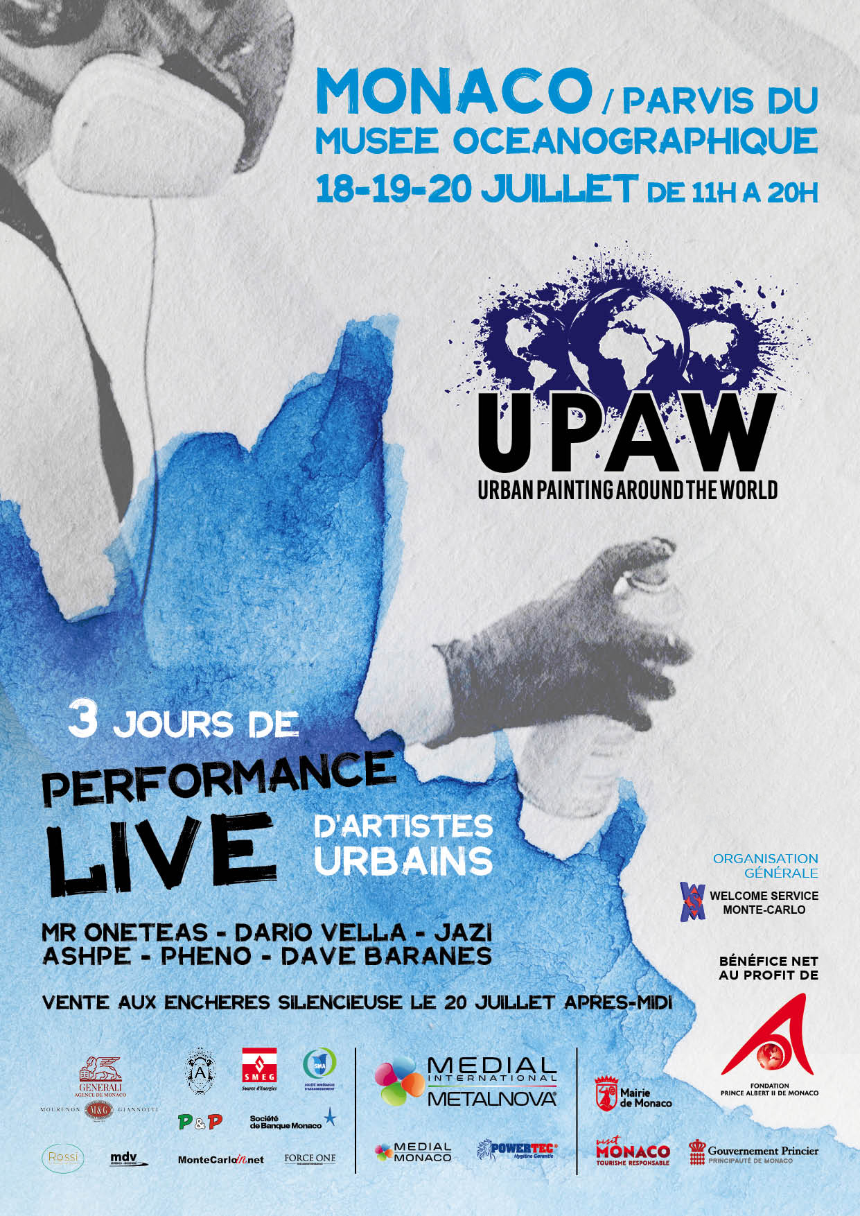 UPAW: TORNA LA STREET ART A MONACO