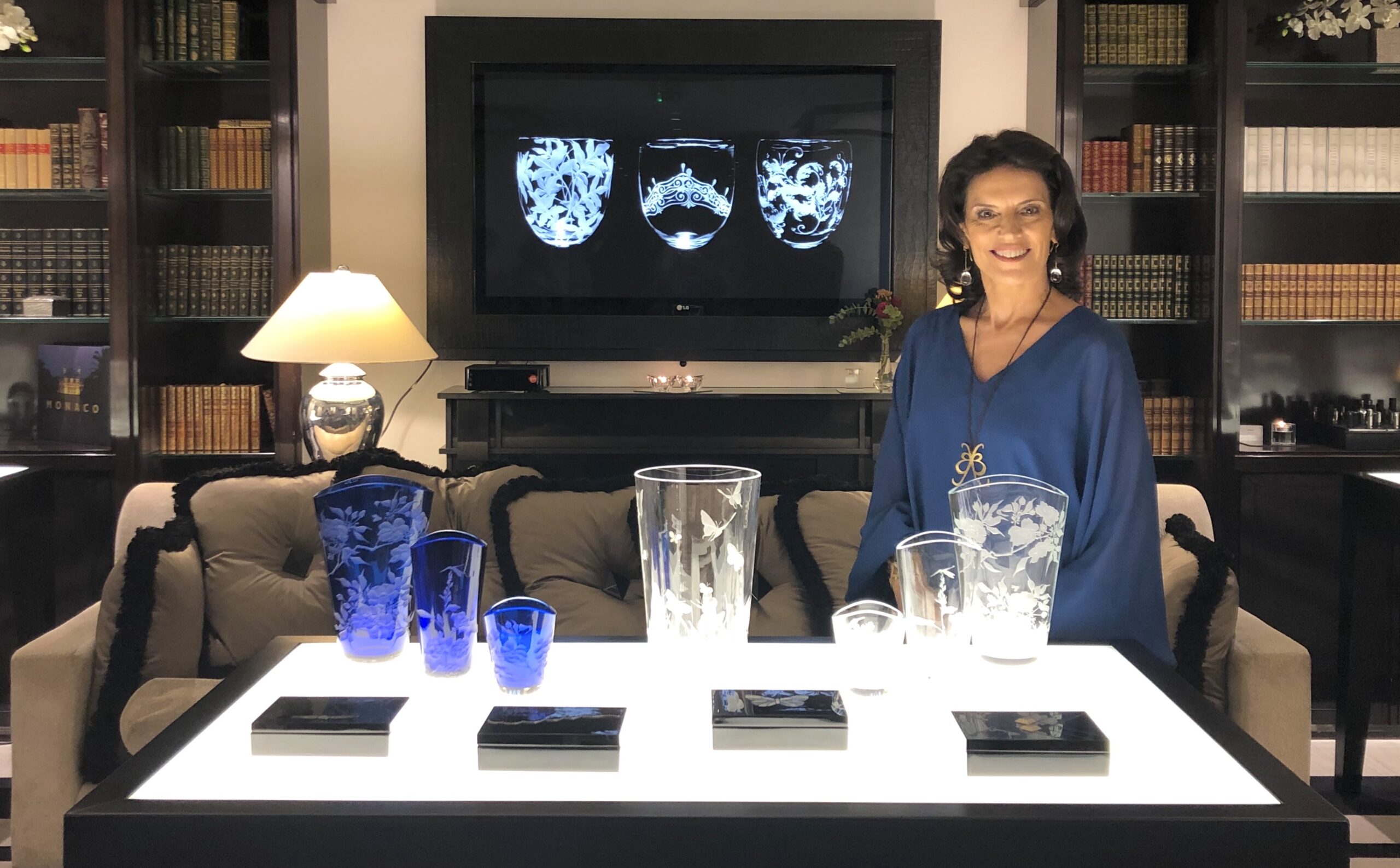 BENEDETTA BRACHETTI PERETTI ARTISTA DEL VETRO A CREM