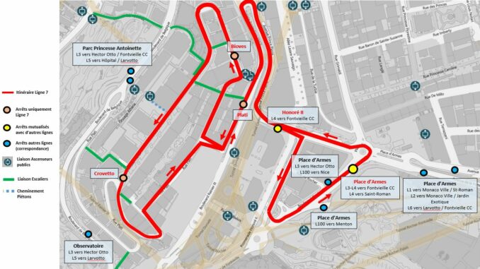 LA COMPAGNIA DEGLI AUTOBUS DI MONACO APRE LA NUOVA LINEA N.7
