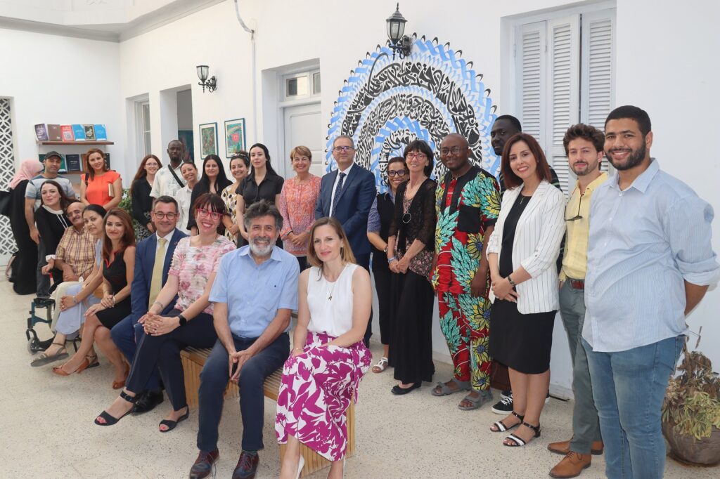 ISABELLE BERRO AMADEÏ, VISITA IN TUNISIA
