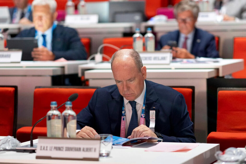 IL PRINCIPE ALBERTO II ALLA RIUNIONE DEL CIO