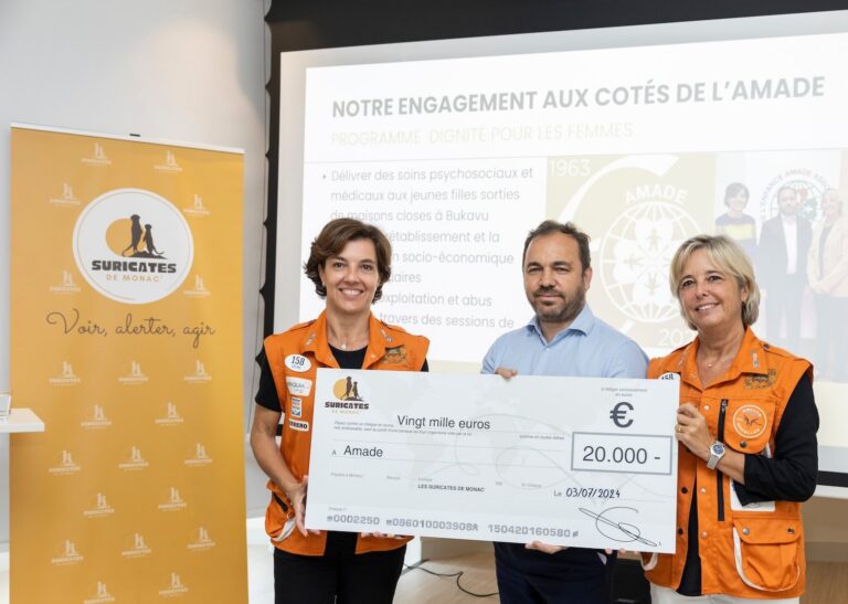 SURICATES DE MONAC’ DONA 40 MILA EURO ALLA FONDAZIONE PANZI