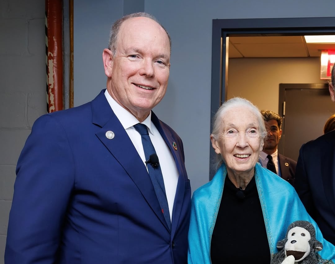 Addio a Jane Goodall, Il ricordo del Principe Alberto II | MonteCarloin